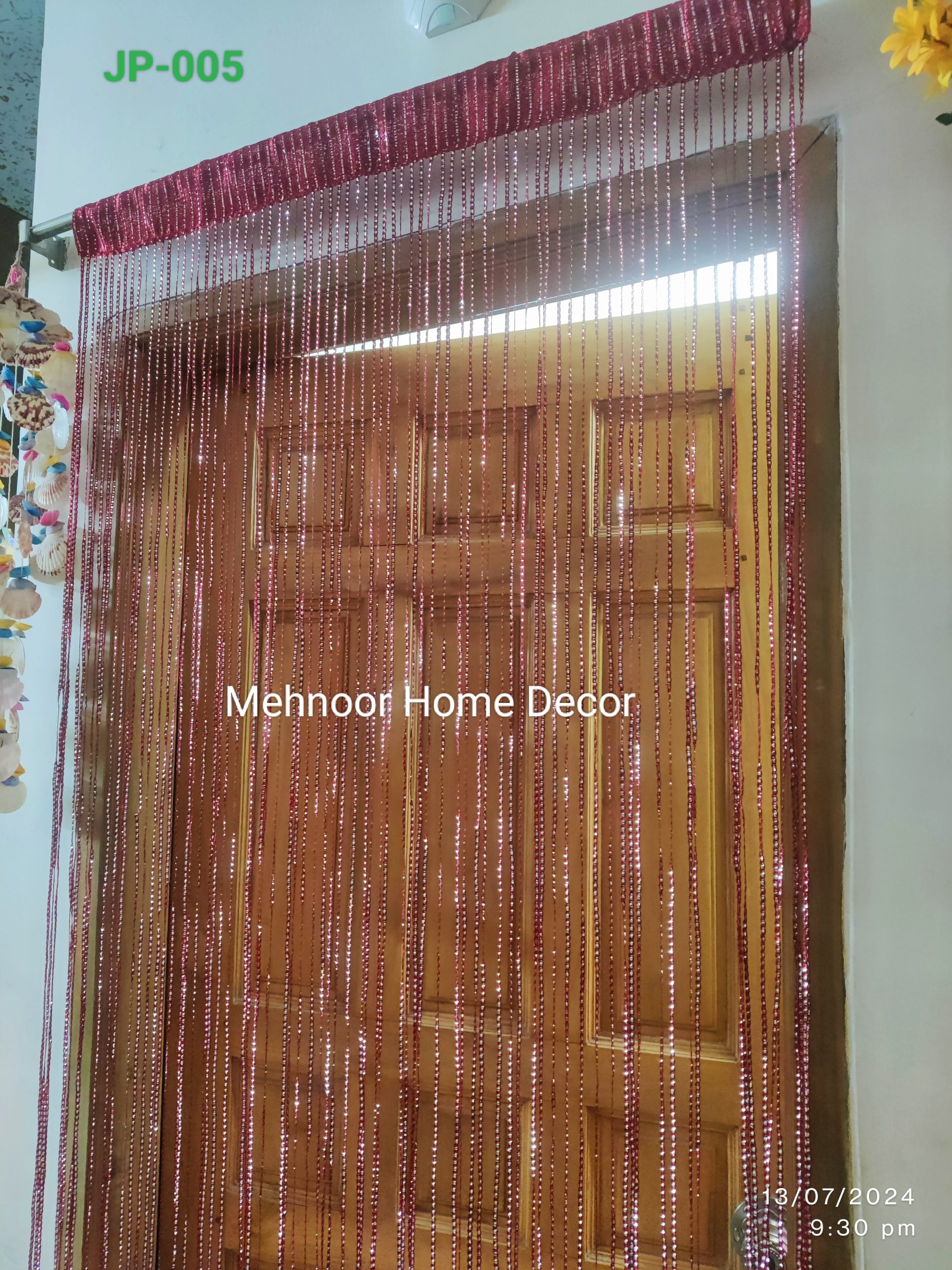 Shiny Tassel String Door Curtain – Mehnoor Lifestyle